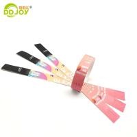 China Custom Logo Disposable Tyvek Wristbands 250x19mm Waterproof Paper Bracelets for Events for sale