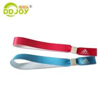 China Custom Polyester Satin Fabric Wristbands 350x15mm for Events Festivals Parties for sale