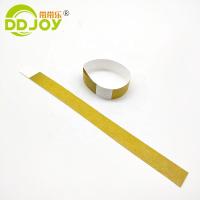 China Blue Tyvek Admission Wristbands 3/4 Inch with Serial Numbers for Events for sale