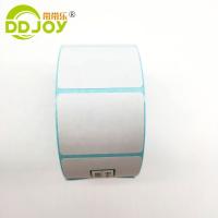 China Custom Thermal Direct Printing Label Rolls 40x30mm 800pcs Perforated Sticker for Barcode Printers for sale