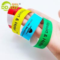 China Custom Tyvek Wristband 250x25mm Waterproof Disposable Arm Band for Holiday Events for sale