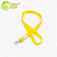China Custom Logo Polyester Lanyards 90cm x 1.5cm with Heat Transfer Steel Bead for sale