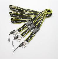 China Custom Polyester Sublimation Lanyard Keychain 2.5cm Width 90cm Length with Custom Logo for sale