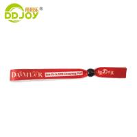 China Custom Logo Polyester Wristbands 350x15mm Eco Friendly for Events Gifts for sale