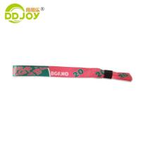 China Custom Logo Polyester Wristbands 350x15mm Eco Friendly for Events Gifts for sale