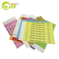 China Customized 3/4 Inch Tyvek Paper Wristbands Solid Color for Event VIP Club Admission for sale