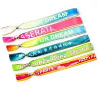 China Children's RFID CHIP CUSTOM Plastic Button Wristbands for Festival Security Check for sale