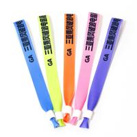China Environmental Protection RFID Wristbands Customized Satin Fabric for Event Festivals for sale