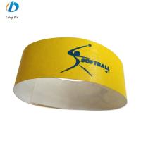 China Custom Tyvek Paper Wristbands 250mm Waterproof Disposable for Events Party for sale