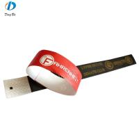 China Custom Tyvek Paper Wristbands 250mm Waterproof Disposable for Events Party for sale