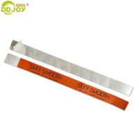 China Custom Printed Tyvek Wristband 250x19mm Waterproof Event Party Wristband TYK1056D for sale