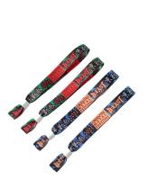 China Custom Satin Fabric RFID Wristbands for Events Festivals Parties 350mm x 15mm for sale