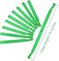 China Custom Satin Fabric RFID Wristbands for Events Festivals Parties 350mm x 15mm for sale