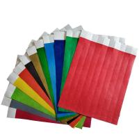 China Custom Printed Tyvek Wristbands 250x19mm Waterproof Event Wristband for Parties for sale