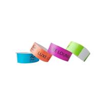 China Custom Printed Tyvek Wristband 250x25mm Waterproof for Concert Party Event for sale