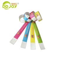 China Custom Printed Tyvek Wristband 250x25mm Waterproof for Concert Party Event for sale