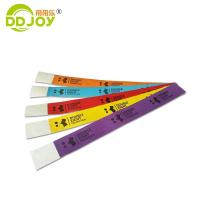 China Custom Printed Tyvek Wristband 250x25mm Waterproof for Concert Party Event for sale