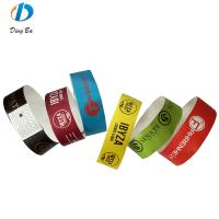 China Tyvek Dupont Paper Bracelets for Christmas Decoration Gifts 25mm Waterproof Wristbands for sale