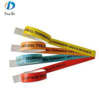 China Tyvek Dupont Paper Bracelets for Christmas Decoration Gifts 25mm Waterproof Wristbands for sale