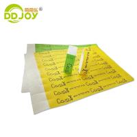 China Custom Tyvek Wristband 250x25mm Waterproof Event Bracelet for Parties and Festivals for sale