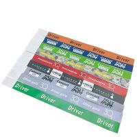 China Custom Tyvek Paper Wristband 250x25mm for Events Durable Waterproof Wristbands for sale