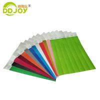 China Custom Tyvek Paper Wristband 250x25mm for Events Durable Waterproof Wristbands for sale