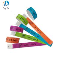 China Custom Tyvek Paper Wristbands for Events Festivals Waterproof 19mm x 250mm for sale