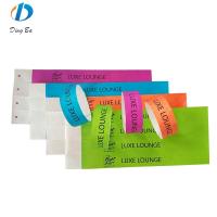 China Custom Tyvek Paper Wristbands for Events Festivals Waterproof 19mm x 250mm for sale