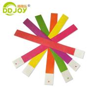 China Custom Tyvek Paper Wristband 250x25mm Waterproof for Events Indoor Christmas Decoration for sale