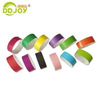 China Custom Tyvek Paper Wristband 250x25mm Waterproof for Events Indoor Christmas Decoration for sale