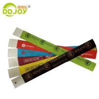 China Durable Purple Tyvek Wristbands for Events 250x25mm One Time Use for sale