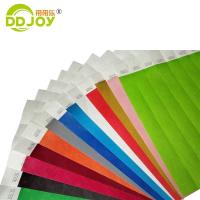 China Durable Purple Tyvek Wristbands for Events 250x25mm One Time Use for sale