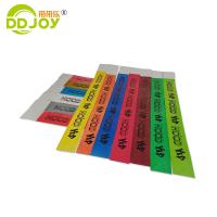 China Custom Logo Tyvek Wristband Disposable Paper Bracelet 250x25mm for Events for sale