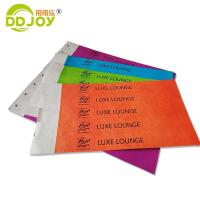 China Custom Logo Tyvek Wristband Disposable Paper Bracelet 250x25mm for Events for sale