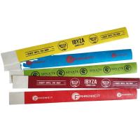 China Custom Tyvek Waterproof Wristband 250x19mm for Events Parties Festivals Weddings OEM for sale