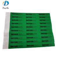 China Custom Tyvek Waterproof Wristband 250x19mm for Events Parties Festivals Weddings OEM for sale