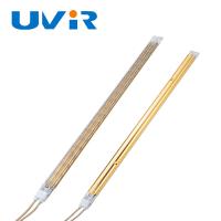 China TC05 Gold Reflector Quartz Infrared Lamp Heater 3825W 400V for sale