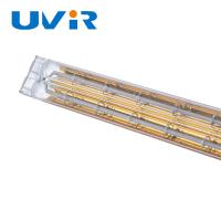 China TC05 Gold Reflector Quartz Infrared Lamp Heater 3825W 400V for sale