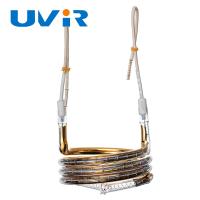 China Gold Coated Ring Shaped Infrared Heating Element 2700W 380V for sale