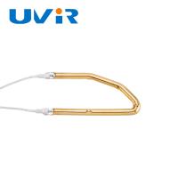 China 230V 1380W Gold Coated Infrared Heater Tube 3D IR Lamp for sale