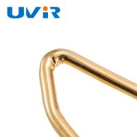 China 230V 1380W Gold Coated Infrared Heater Tube 3D IR Lamp for sale