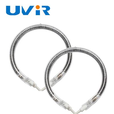 China Custom Carbon Fiber Infrared Heating Lamp R7S Medium Wave for sale