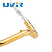 China Gold Coated Quartz Heating Lamp for Auto Plastic Welding for sale