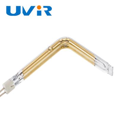 China Gold Plated Infrared Heating Element Tube 150-6000W 45-480V for sale