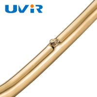 China Gold Coated Quartz Infrared Heating Tube 150-6000W for sale