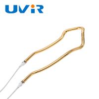 China 3D Gold Halogen Infrared Heating Tube 150-6000W Short Wave Lamp for sale