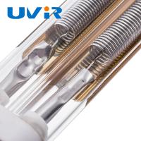 China 6000W Medium Wave Infrared Lamp 500V Quartz Heating Tube for sale