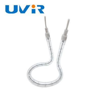 China 90 Degree Ring Infrared Heating Lamp Custom Voltage Power for sale