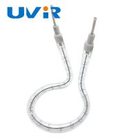 China UVIR Gold Quartz Infrared Heating Lamp Tube 100-7600W for sale