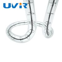 China UVIR Gold Quartz Infrared Heating Lamp Tube 100-7600W for sale